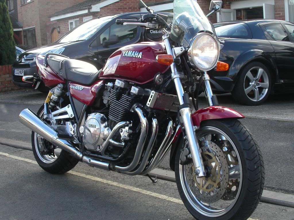 PHOTOS OF MY MUCH LOVED XJR1200SP - YAMAHA XJR OWNERS CLUB