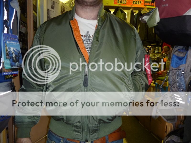 Geaca pilot-aviator Alpha industries originala USA cu 2 fete | arhiva ...